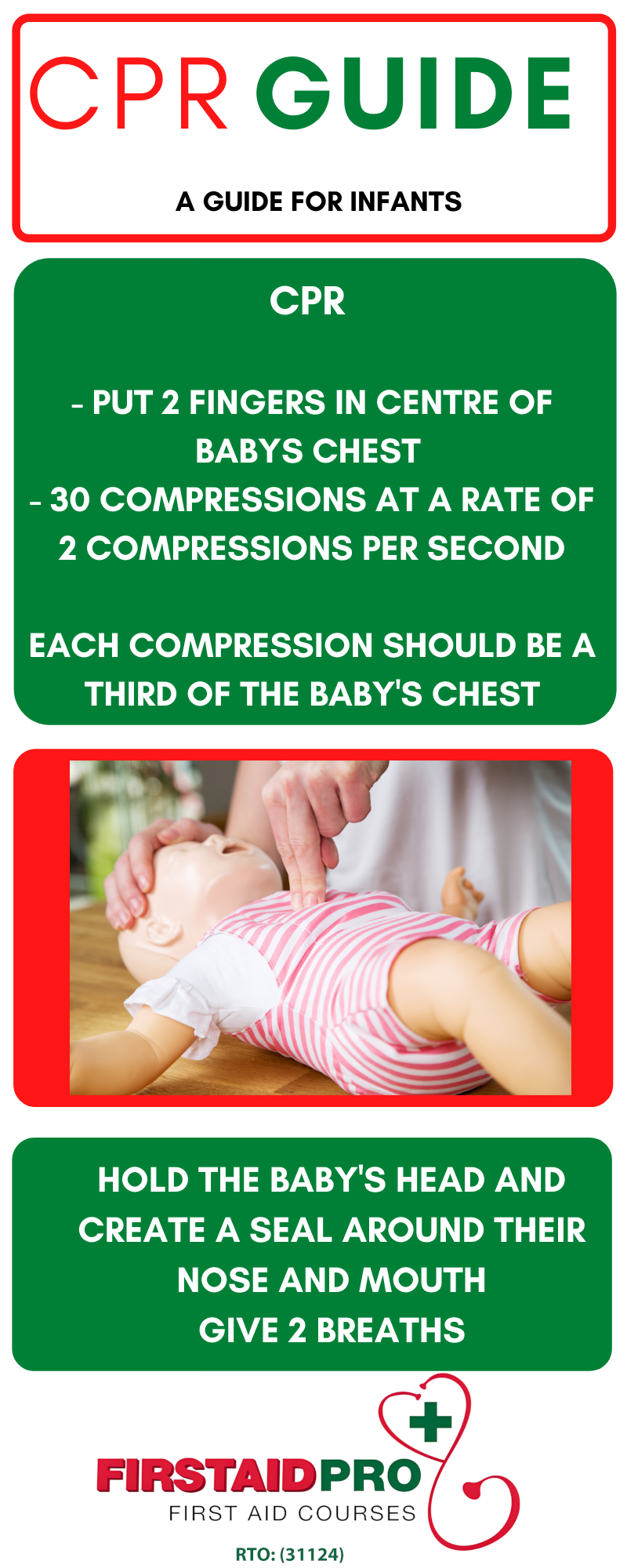 CPR for Infants - First Aid Pro Adelaide